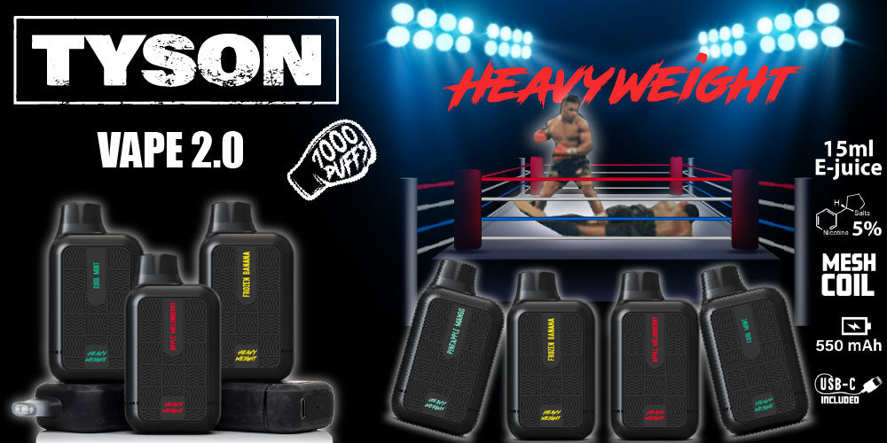 Tyson 2.0 Disposable Vape Review– eVape-Kings