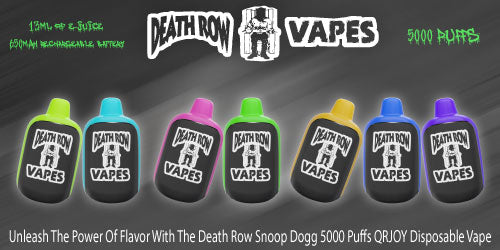 Unleash The Power Of Flavor With The Death Row Snoop Dogg 5000 Puffs Q ...