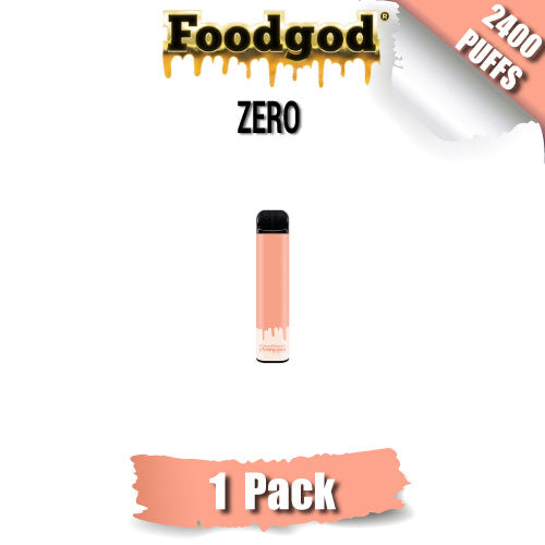 Foodgod ZERO 0% Disposable Vape Device [2400 Puffs] - 1PC– eVape-Kings