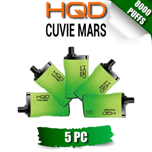 HQD Cuvie MARS Disposable Vape Device [8000 Puffs] - 5PC– eVape-Kings