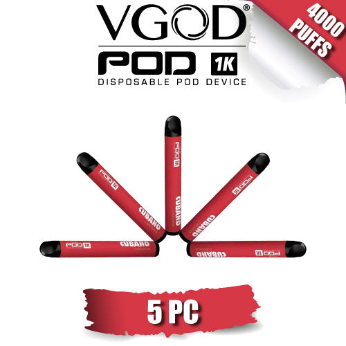 VGOD 1K Disposable Vape Device [1000 Puffs] - 5PC– eVape-Kings