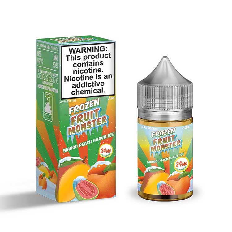 Fruit Monster Mango Peach Guava Salt 30ml by Jam Monster– eVape-Kings