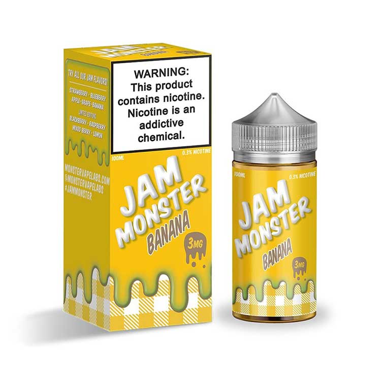 Jam Monster Banana 100ml by Jam Monster– eVape-Kings