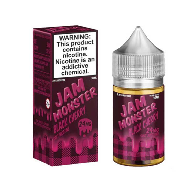 Jam Monster Black Cherry Salt 30ml by Jam Monster– eVape-Kings