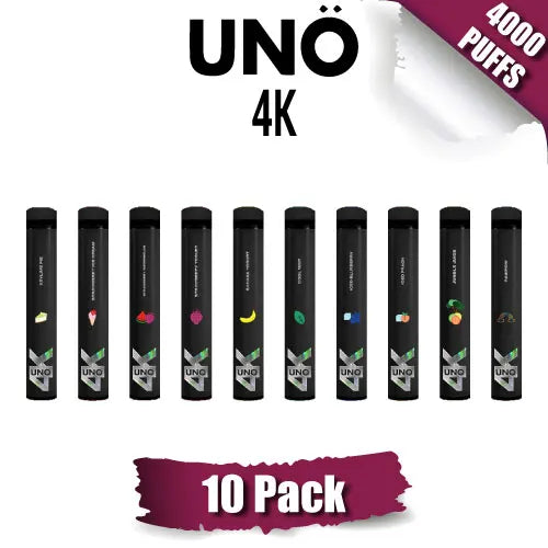 Uno 4K Disposable Vape Device [4000 Puffs] - 10PK– eVape-Kings