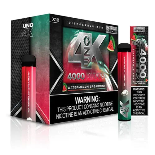 Uno 4K Disposable Vape Device [4000 Puffs] - 6PK– eVape-Kings